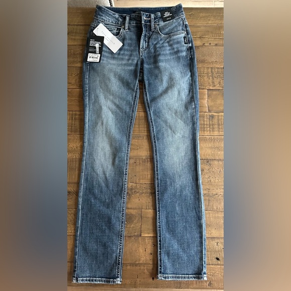 Silver Jeans | Jeans | Nwt Womens Silver Jeans Suki Mid Rise Straight ...
